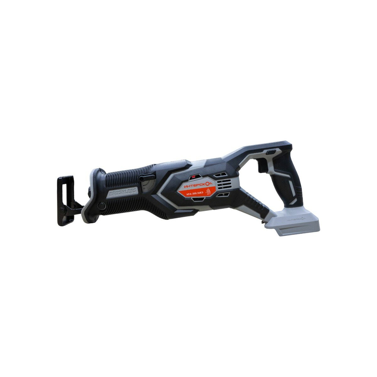 Бесщеточная аккумуляторная ножовочная пила ИНТЕРСКОЛ НПА-200/36ВЭ, 36 В, 3000 ход/мин, без АКБ и ЗУ, 818.0.0.70