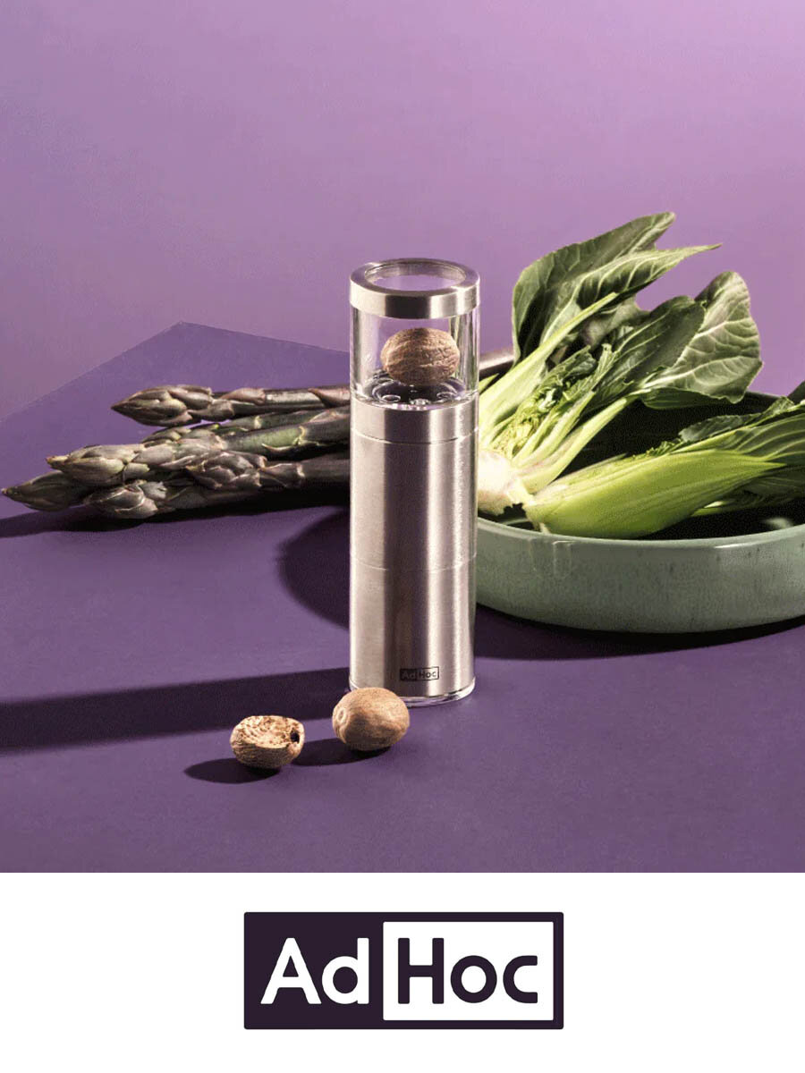 Мельница для мускатного ореха Adhoc Muskatino, высота 12.5 см