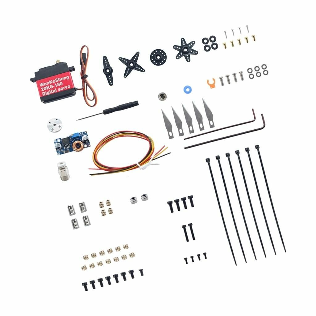 Высокий крутящий момент 2.5кг. см, сервопривод для резки нити, интегрированный в ERCF V2, С сервоприводом