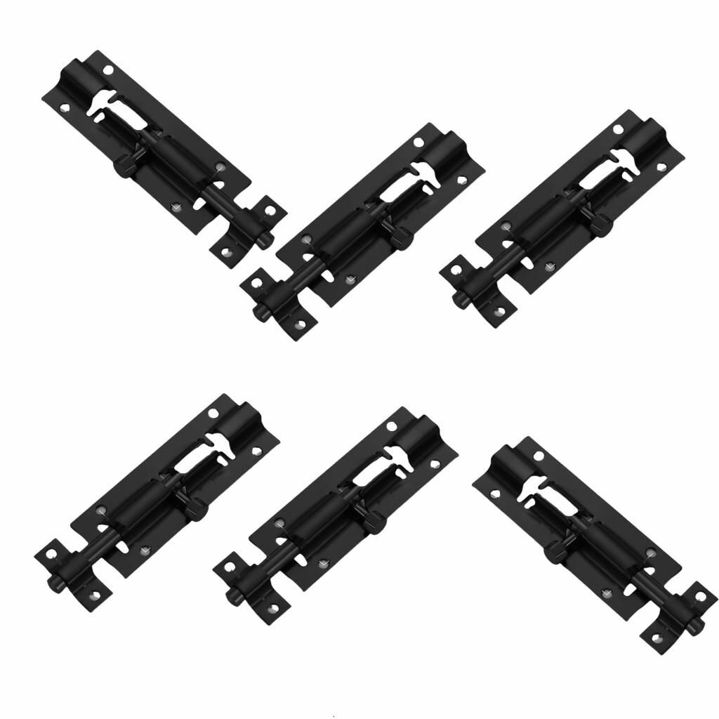 Задвижки для дверей 6 шт, - Небольшая площадь в 3 дюйма