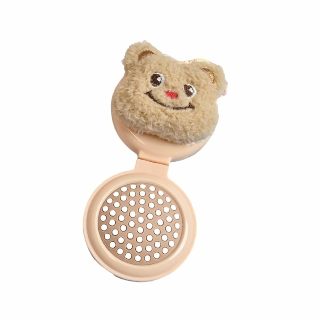 Зеркальце с Забавным Мишкой И Расческа - Аксессуары для укладки волос Для Повседневных Путешествий
