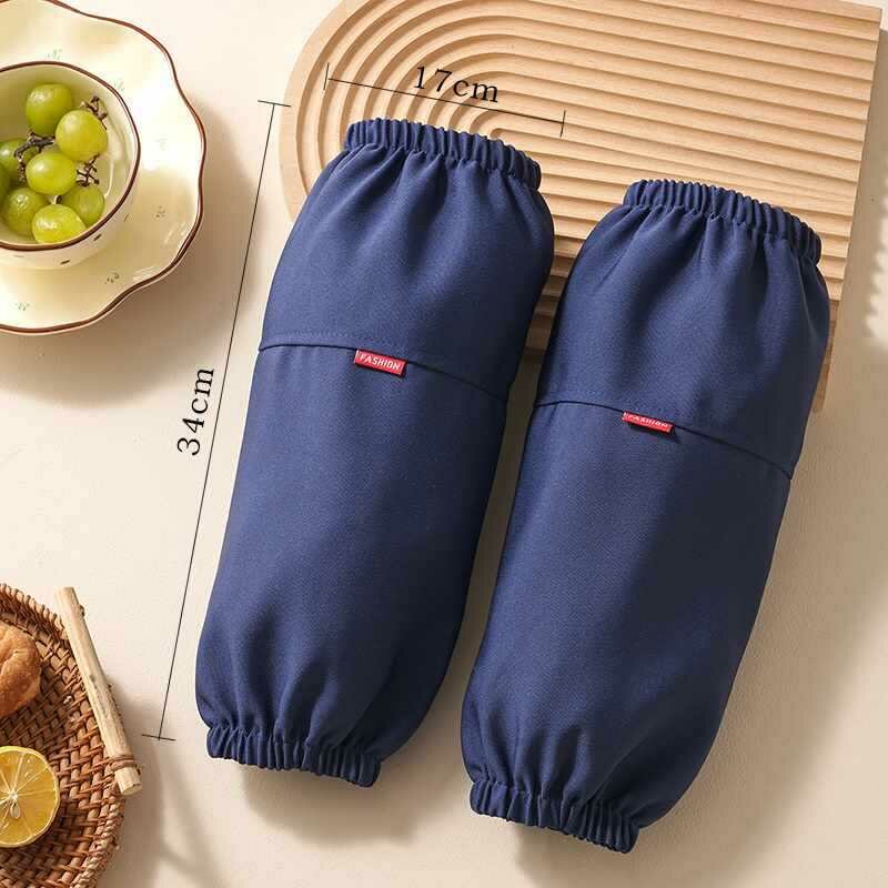 Водонепроницаемые рукава из холста для осени и зимы, офисная живопись, большие хлопковые утепленные рукава, защитные рукава для кухонной работы для мужчин и женщин, домашняя уборка