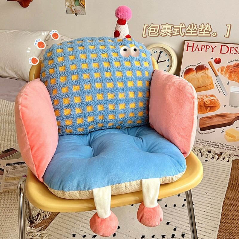 Татами Футон Детский Ленивый Диван Подушка Пол Спальня Спинка Интегрированная Подушка Стул Толстый Коврик