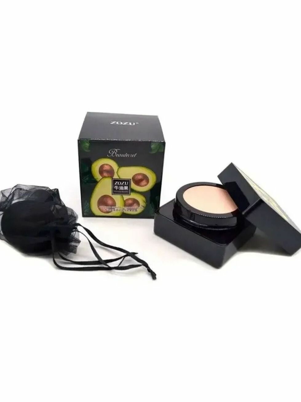 Zozu Кушон - тональный крем для лица с экстрактом авокадо / натуральный тон