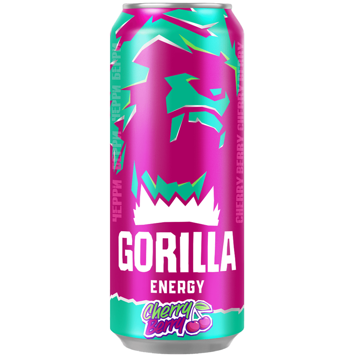 Энергетический напиток Gorilla Cherry Berry 0,45 л ж/б