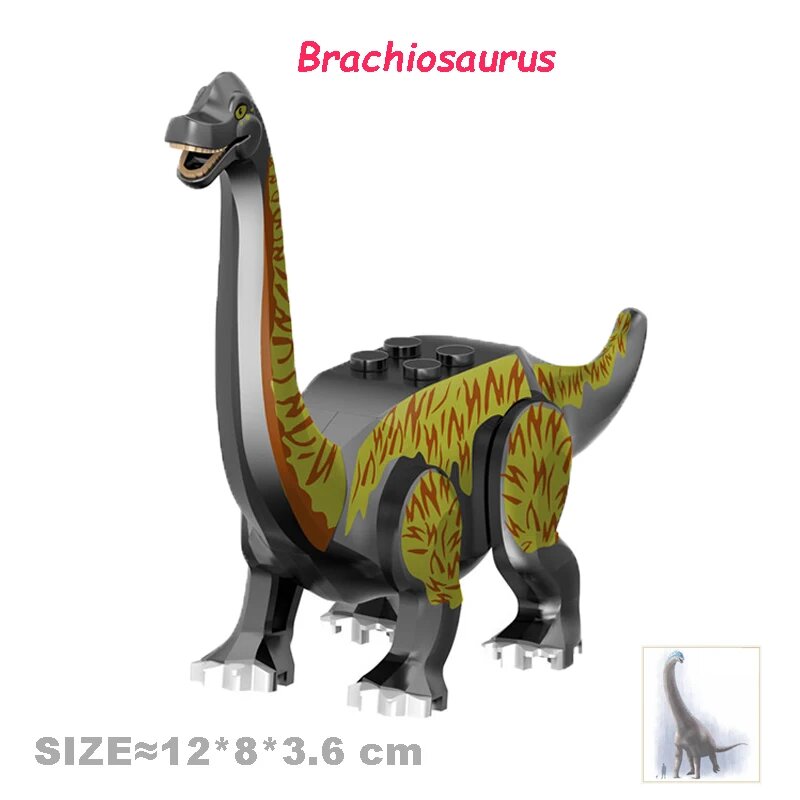 Конструктор Yiuiuly Динозавр Брахиозавр, Evil Brachiosaurus