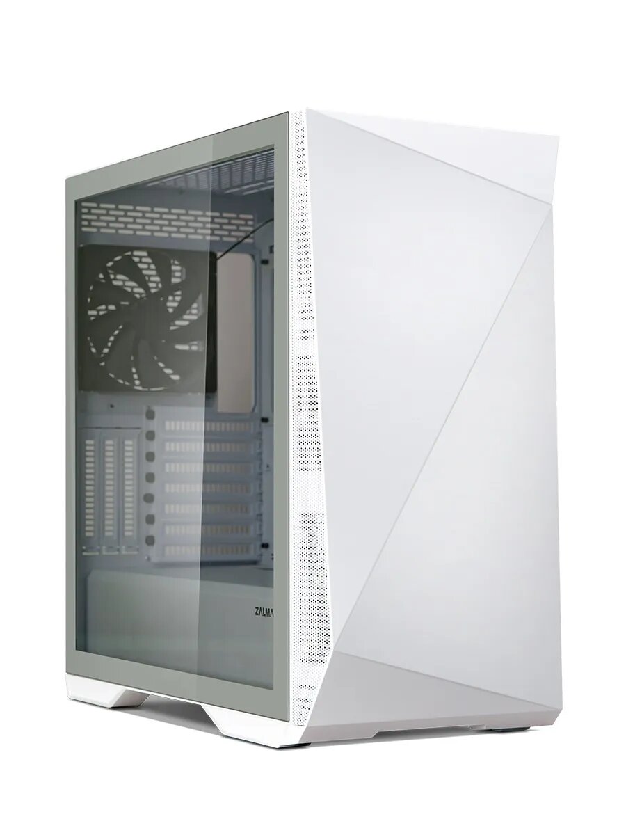 Корпус ZALMAN Z9 Iceberg, E-ATX, Midi-Tower, без БП, сталь, белый
