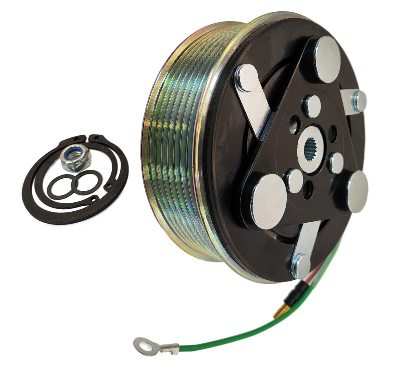 Муфта с японским подшипником для компрессора кондиционера Honda CR-V 3 поколения с двигателем 2.4