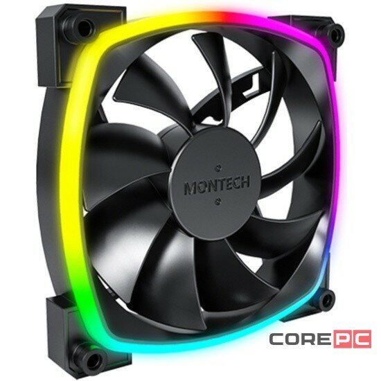 Комплект вентиляторов для корпуса Montech AX120 ARGB Black (AX120B3P)