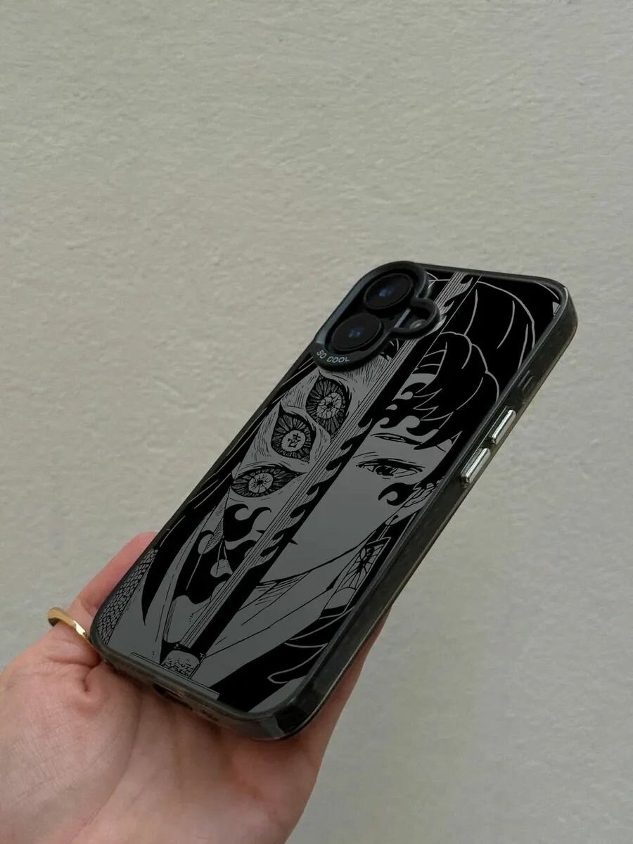 Чехол на iPhone 16 аниме — фото 1