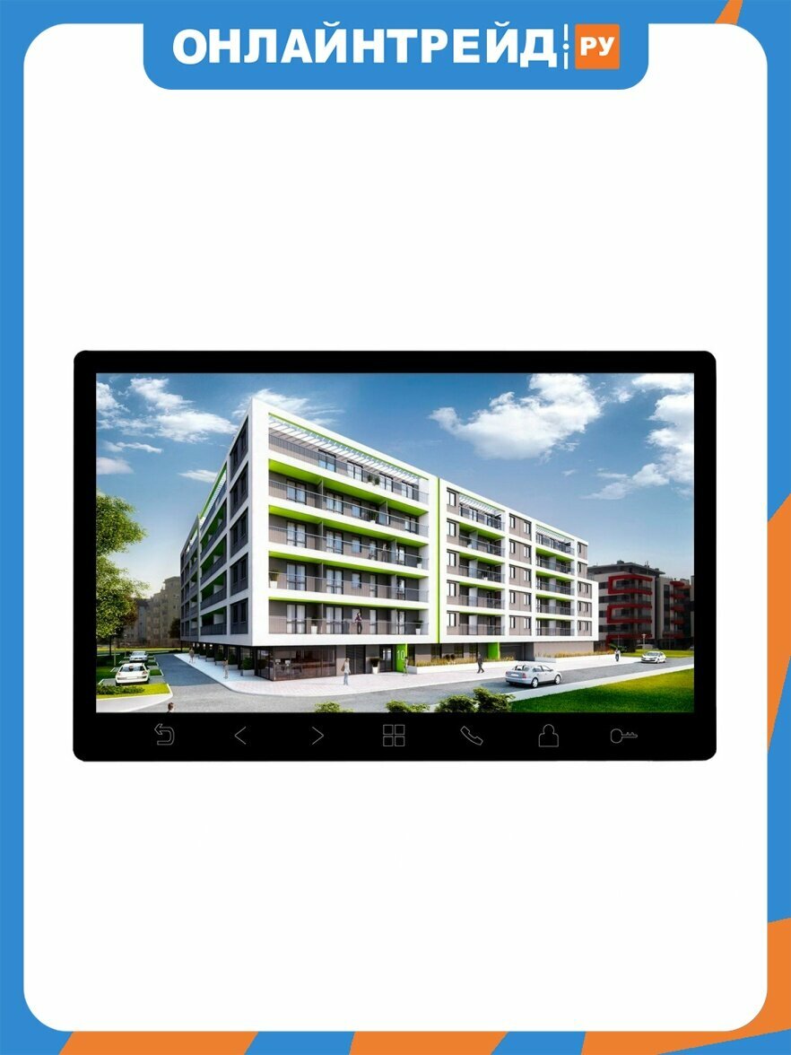 Монитор видеодомофона Tantos Sherlock HD SE (Black)