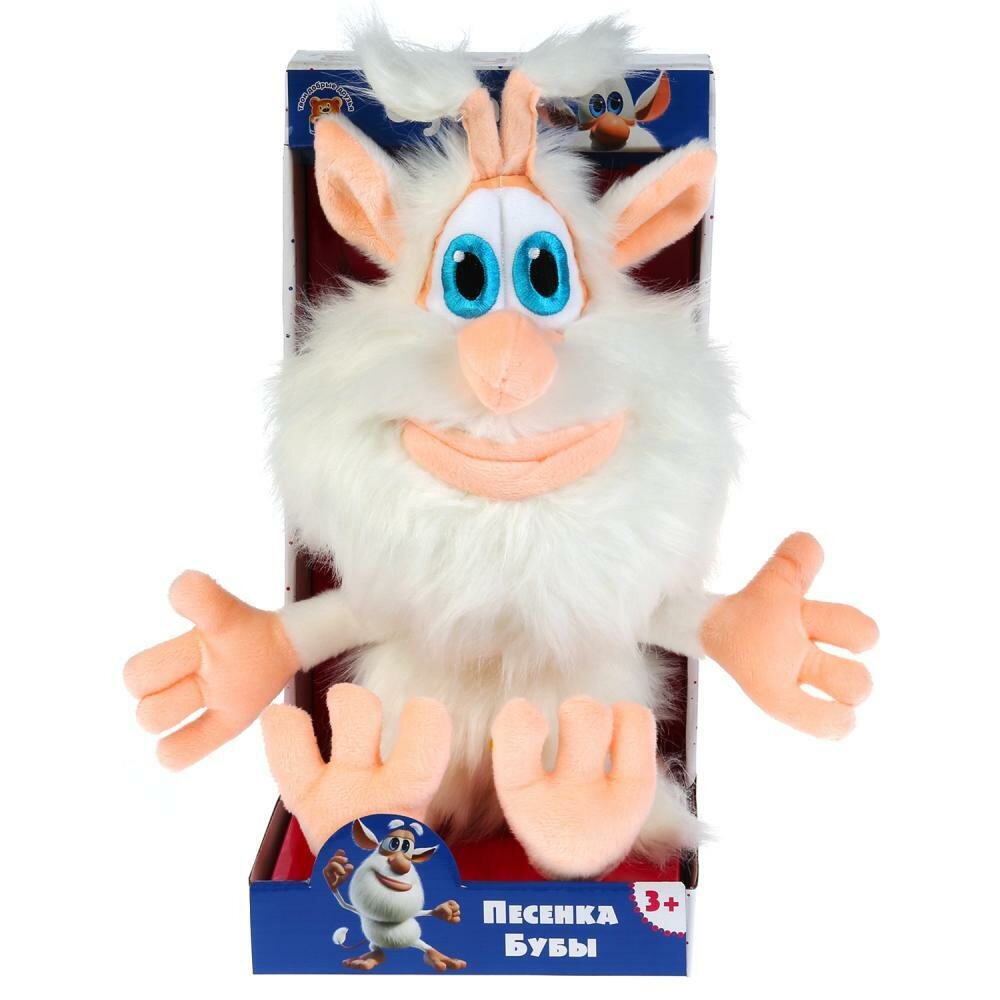 Игрушка мягкая Буба, музыкальный, в коробке, 35 см