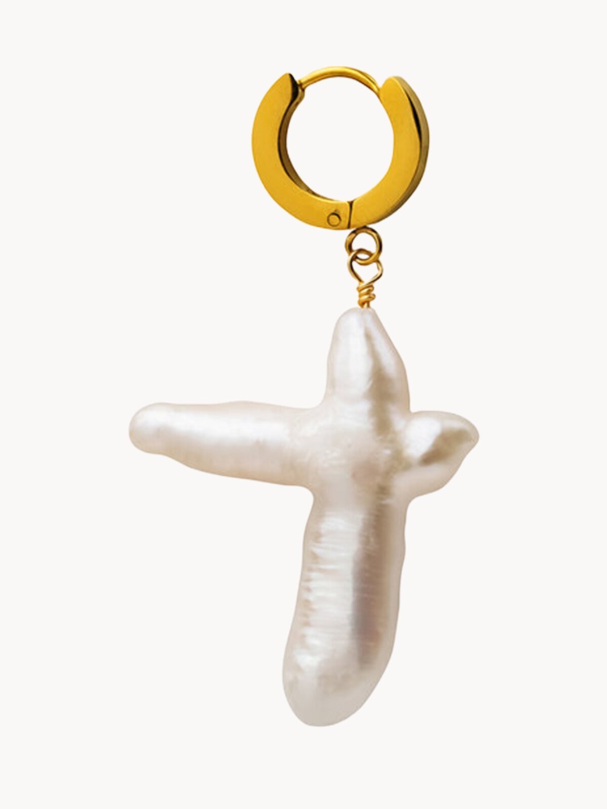 Моносерьга, жемчуг культивированный