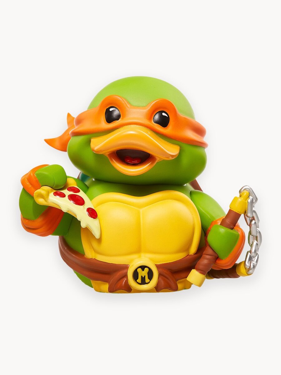 Фигурка-утка Tubbz Черепашки-ниндзя Микеланджело (Boxed Edition без ванночки)