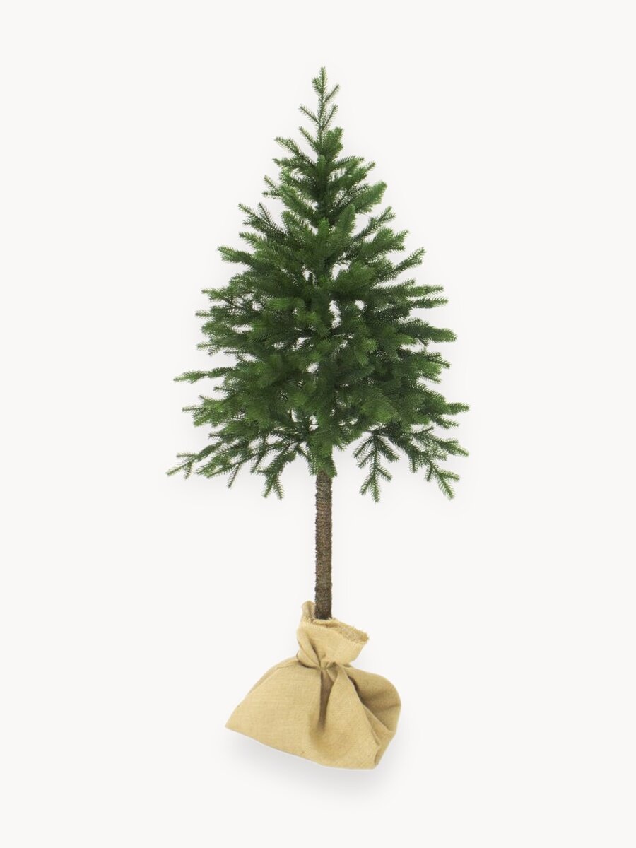 Ель BEATREES Офелия зеленая на высокой ножке в мешке 1,5 м