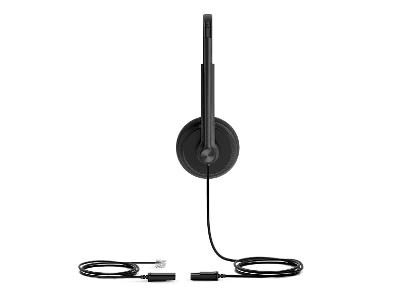 Yealink Wired Headset with QD to RJ Port YHS34 Lite Dual