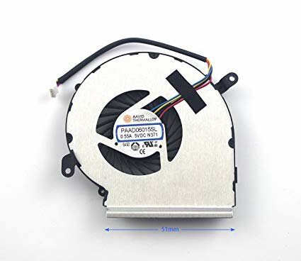 Вентилятор, кулер MSI GE62 p/n: PAAD06015SL N366 for GPU (4pin) (Новый)