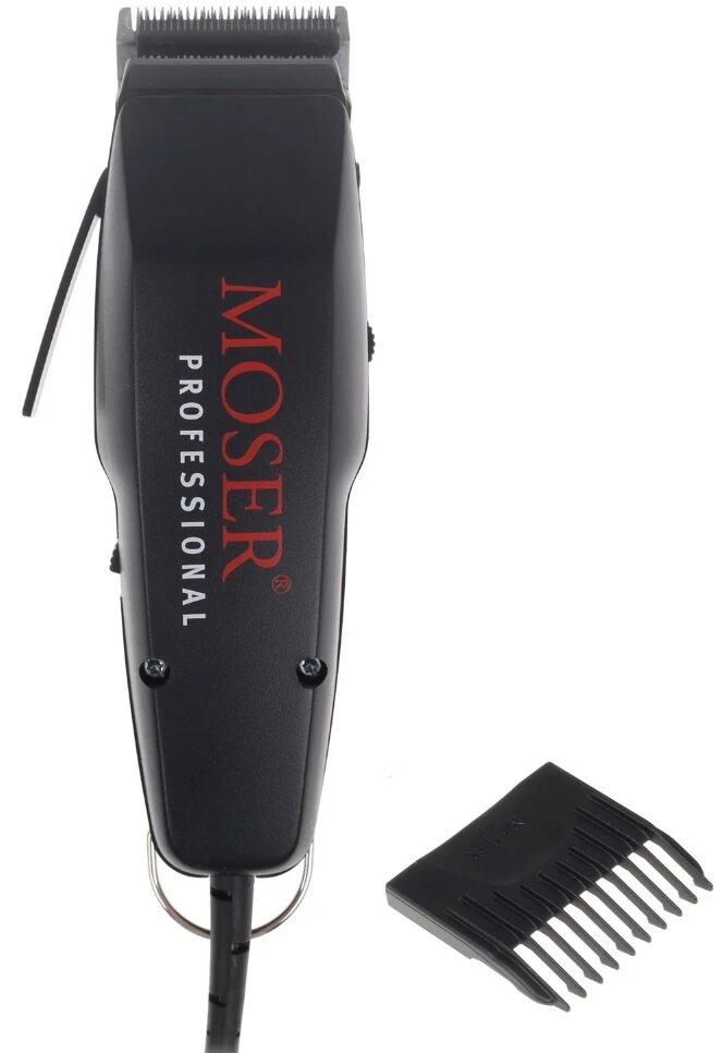 Машинка для стрижки MOSER 1400-0087 Professional, вибрационный мотор, черный