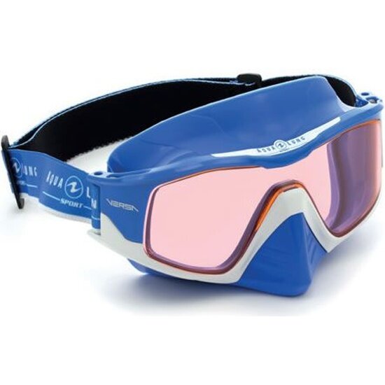 Маска Aqua Sphere AQUASPHERE Versa для плавания, голубой/белый