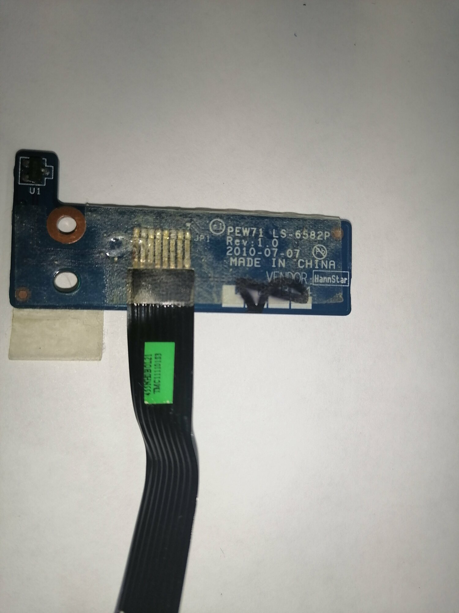 Плата включения Acer Aspire 5733, Packard Bell P5WS6