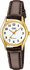 Наручные часы CASIO Collection, золотой/коричневый