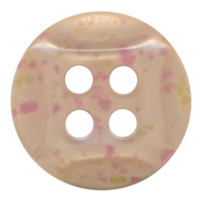 Пуговица "Gamma" AY 9949 18 " ( 11 мм) № D127 темно-кремовый