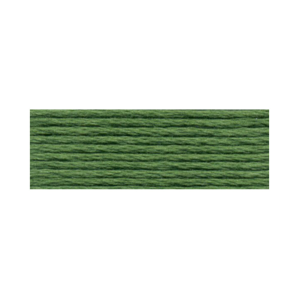 Мулине "DMC" 100% хлопок 8 м №3363 серо-зелёный