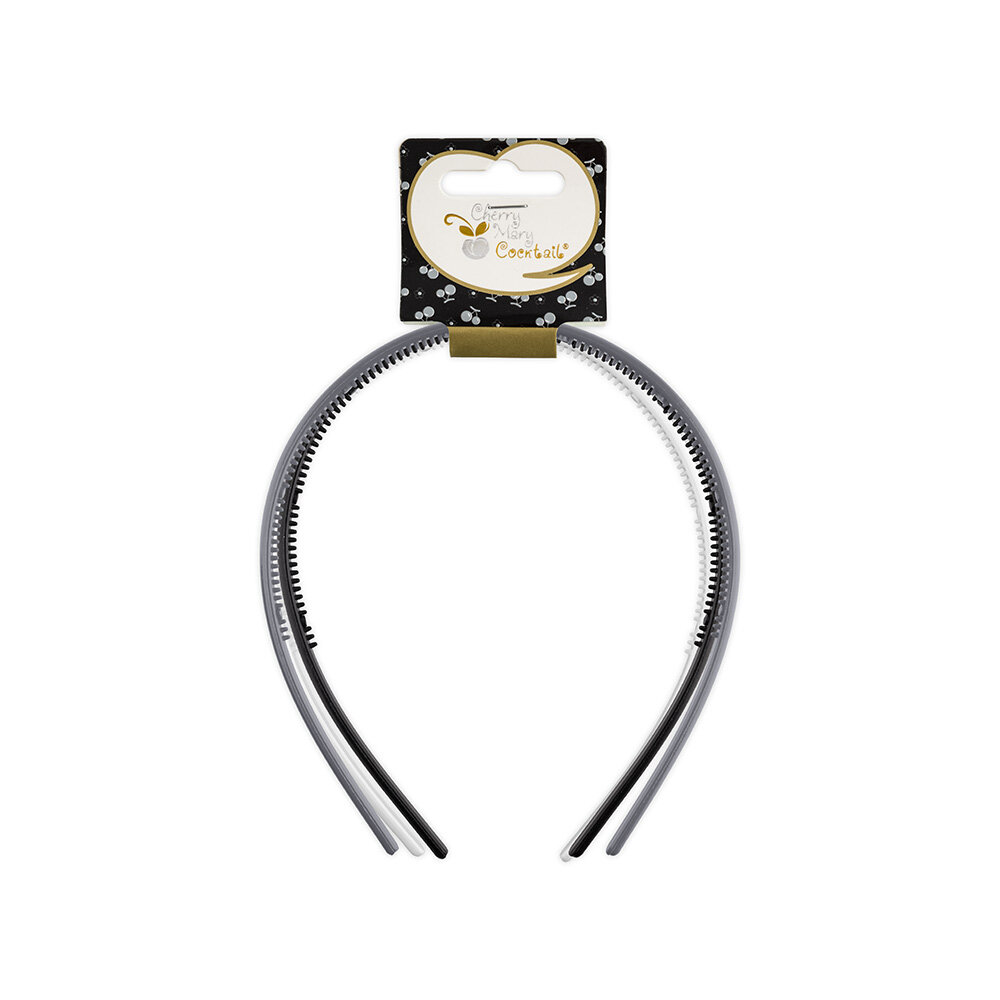 Набор ободков для волос "CHERRY MARY" V/O6001 3 шт №02 ассорти