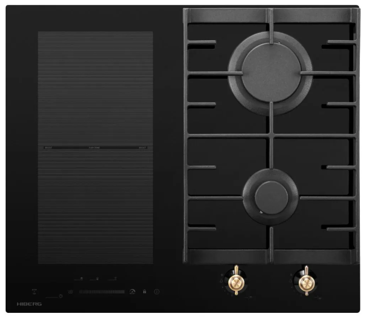 Встраиваемая комбинированная варочная панель Hiberg i-VM 6021 B
