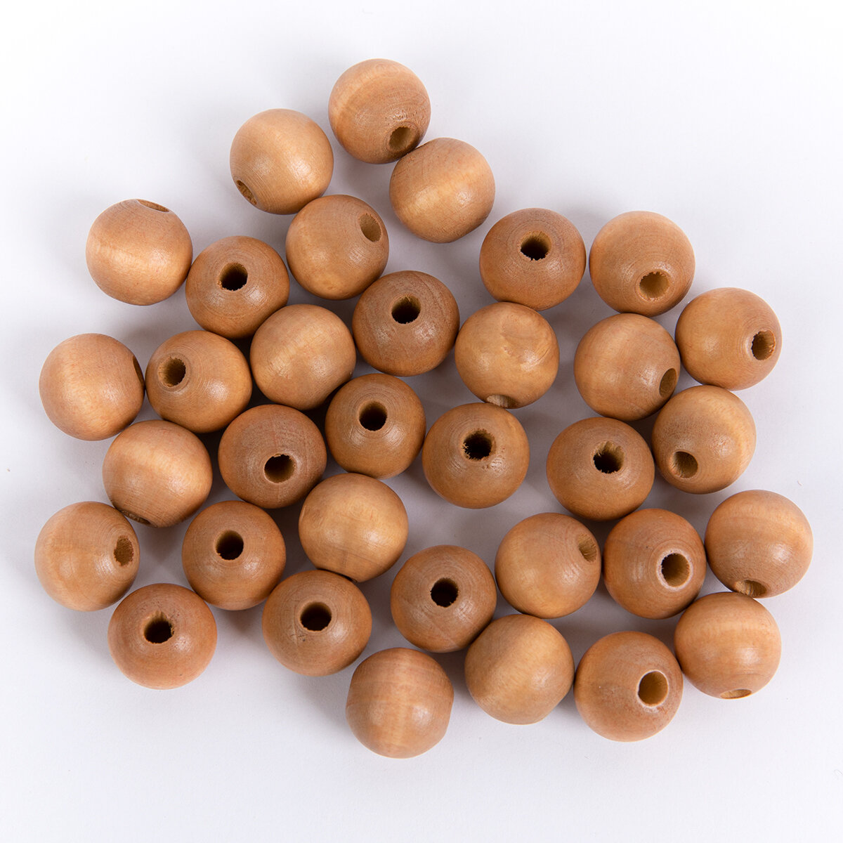 Zlatka деревянная бусина HWBD-16-TD68 16 мм тёмное дерево 40 г для украшений и рукоделия