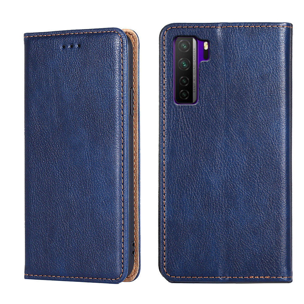 Чехол-книжка MyPads для Huawei Honor 30S (CDY-AN90), синий