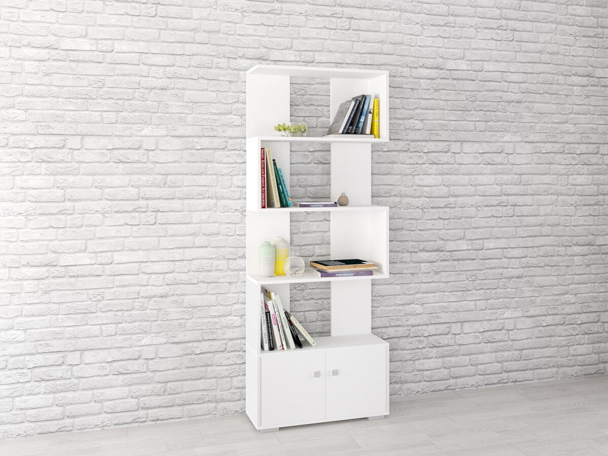 Стеллаж Ромео-2 700x250x1800 Белый