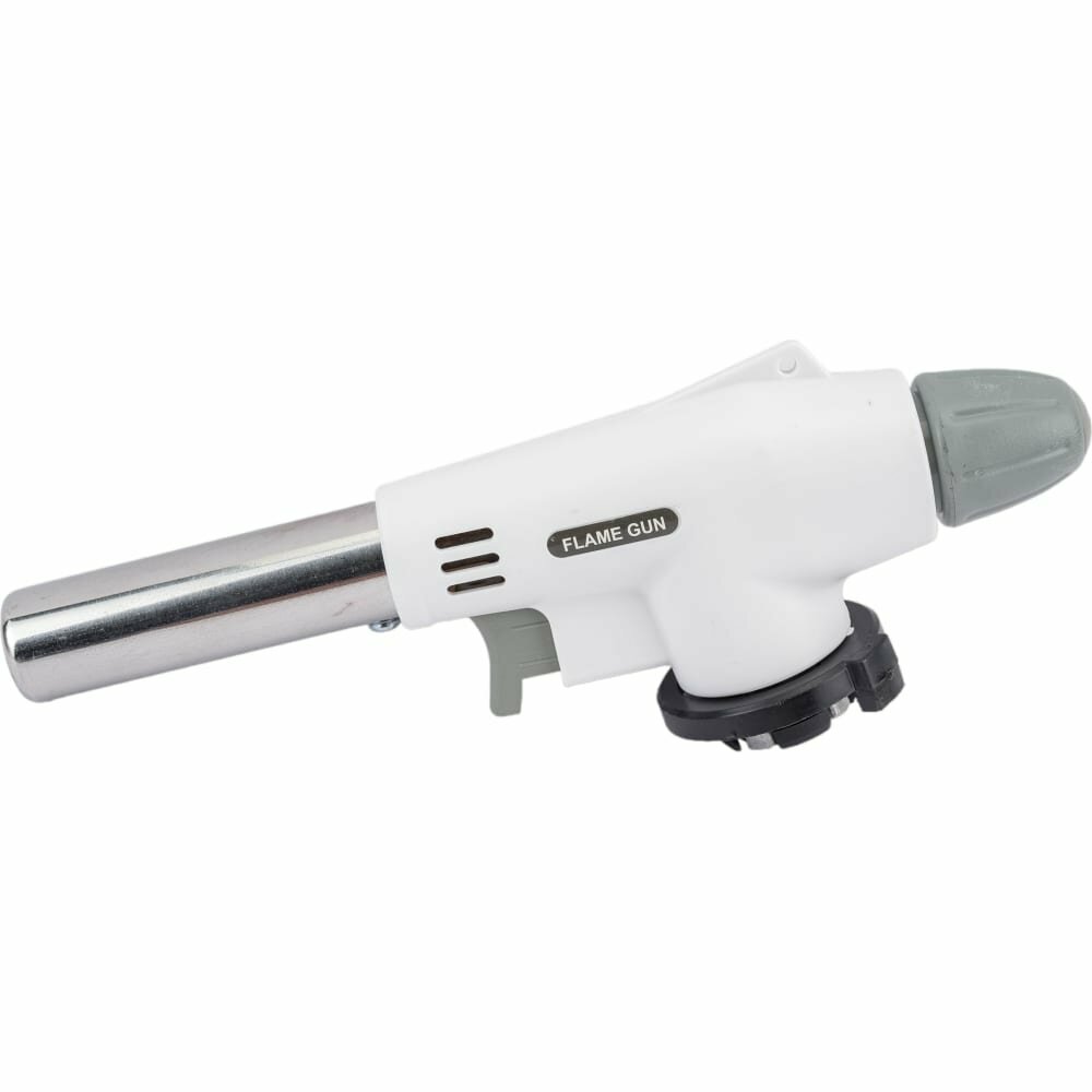 Универсальная газовая горелка TORGWIN на цанговый баллончик, с пьезоподжигом T181160, используется