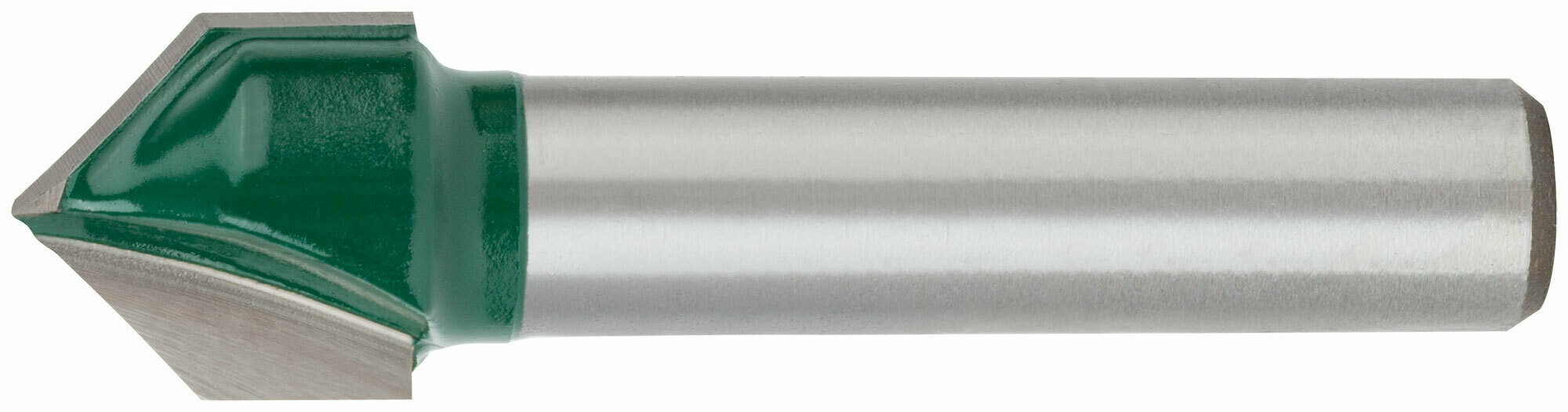 Фреза по дереву для фрезера пазовая V-образная FIT 12х12х47,7 мм