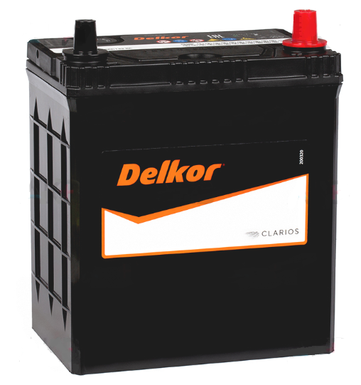 Аккумулятор DELKOR 46B19L 6СТ-40 обр. 187x127x227