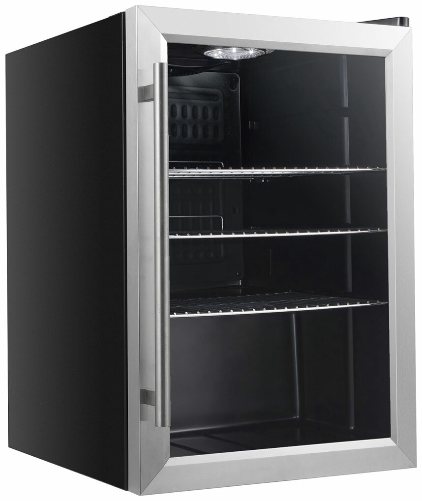 Холодильная витрина Viatto VA-JC62W 158028 62 л, черный