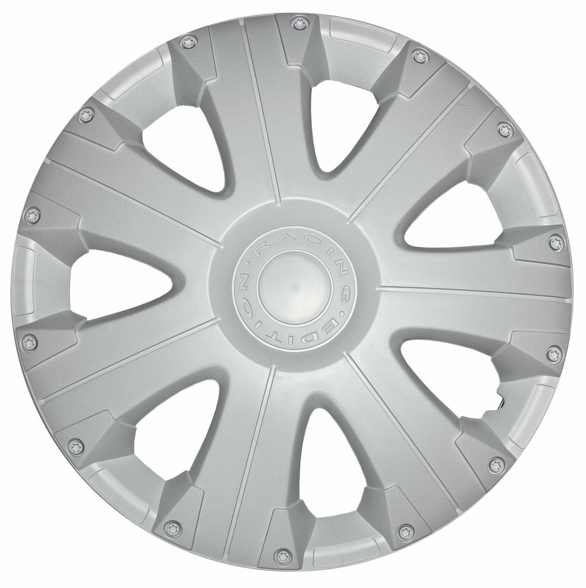 Колпаки декоративные Racing 16" (комплект из 4 шт.), (белые)