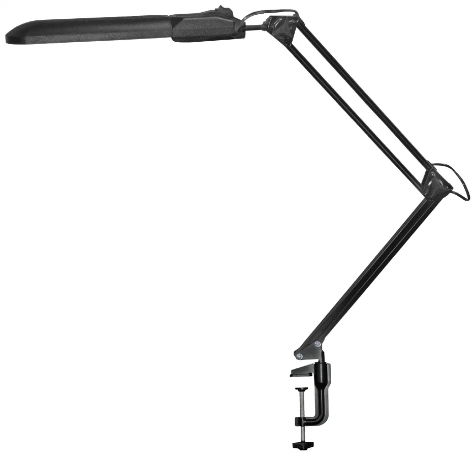 Настольная лампа дельта С16 черный 8Вт 4000К 1400лм IP20 ТрансВит