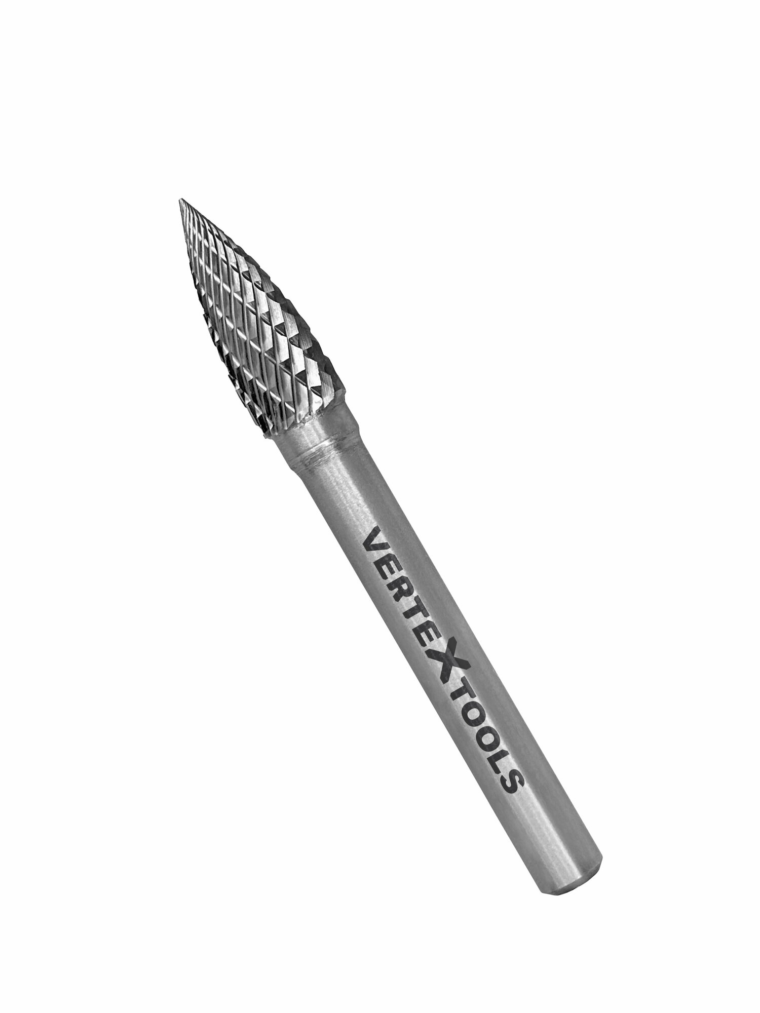 Борфреза VertexTools, для металла, заострённая, 8 мм, хвостовик 6мм