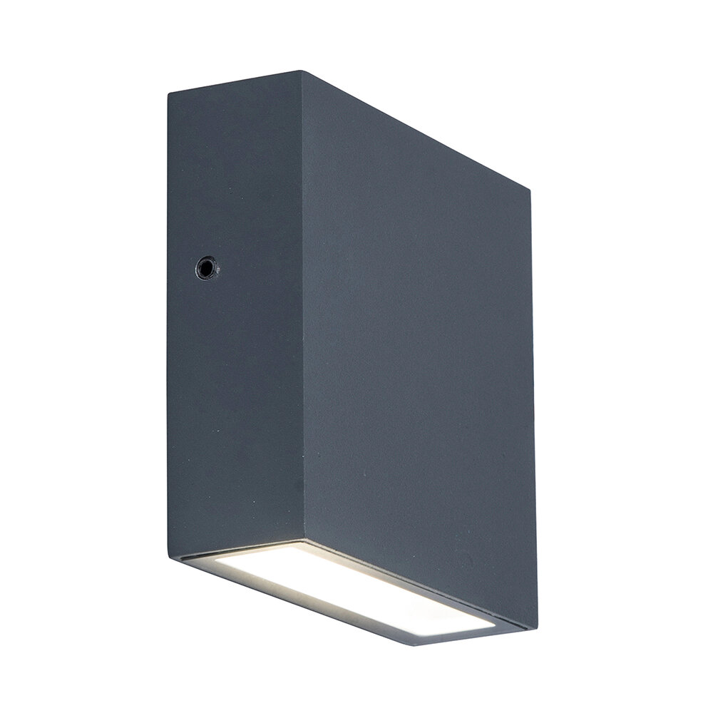 Светильник уличный настенный LUTEC Гемини XF 9,5 Вт серый