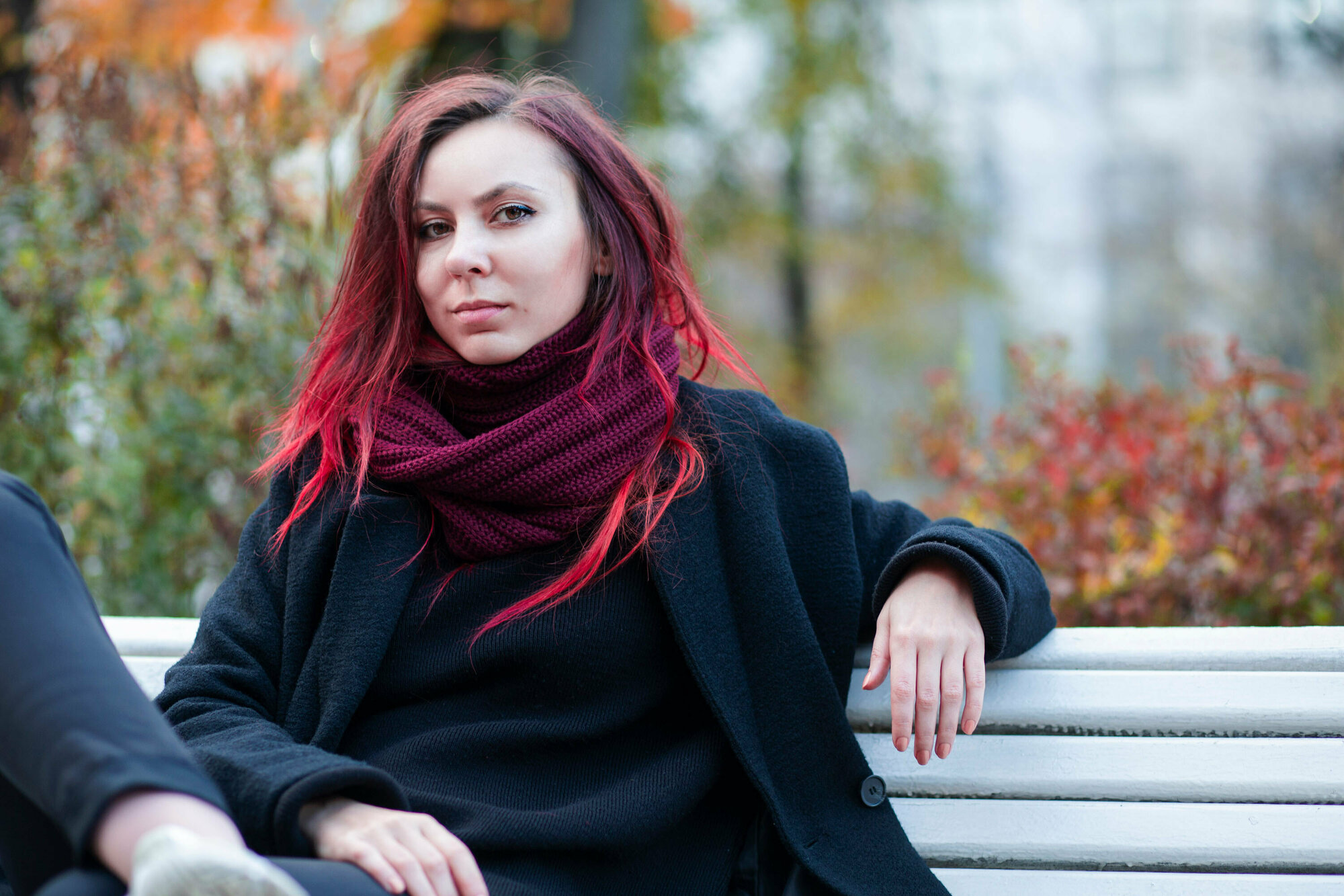 Снуд Студия Артемия Лебедева для женщин,120х30 см, one size, черный — фото 1