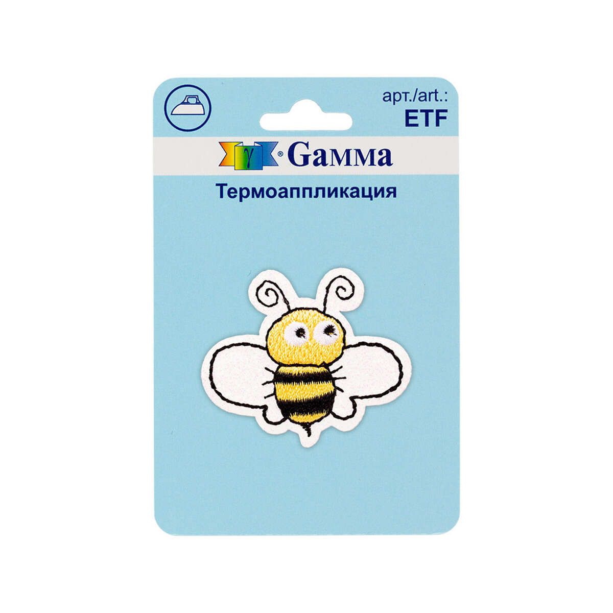 Термоаппликация "Gamma" ETF 01-207 Пчела 4.9х4.1 см