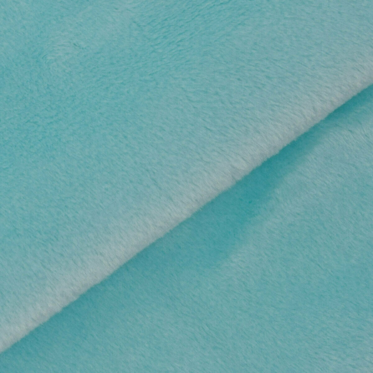 Ткань для игрушек, плюш "PEPPY" PEV, 48x48см, 273г/кв. м, 100% полиэстер 25 сине-зеленый/blue green