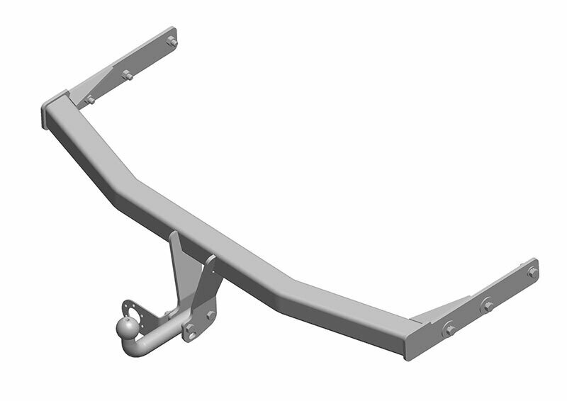 Фаркоп AvtoS для GREAT WALL HOVER (2005-2016), HAVAL H5 (2020-) с универсальной электрикой Smart(блок) и сертификатом в комплекте, арт.(GW 12+smart)