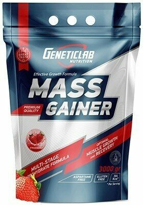 GeneticLab Nutrition Mass Gainer (3000г) Шоколад