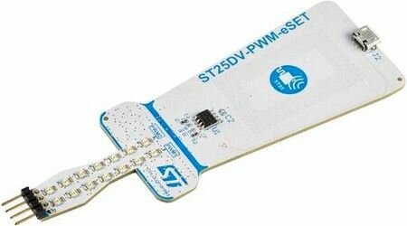Модуль ST25DV-PWM-eSET, Считыватель RFID-меток, 3.4-6.8 Мбит/с, ST Microelectronics