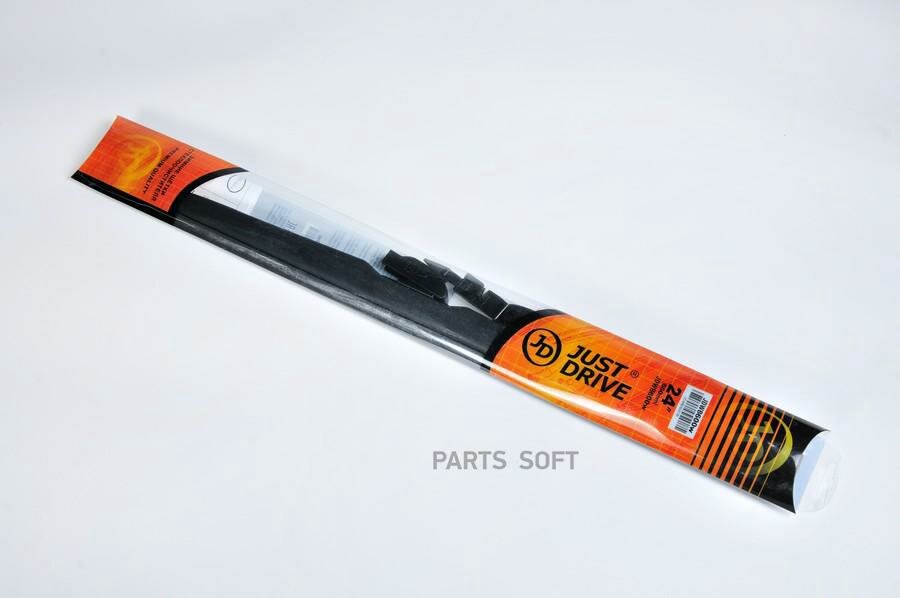 Щетка зимняя 24/600ММ (7 адаптеров) JUST DRIVE JDWB600W | цена за 1 шт