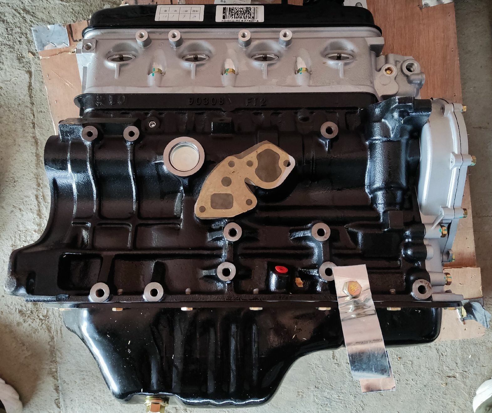 Двигатель (491) Great Wall Safe [2.2 8V 5MT внедорожник 4X2] 1000100E01A23