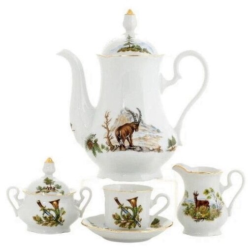 Кофейный сервиз Leander Mary-Anne Lov 03160713-0363