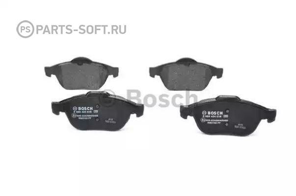 К-т дисков. тормоз. колодок RENAULT ESPACE IV 02-, LAGUNA II 01-, VEL SATIS 02- Bosch арт. 0986424616